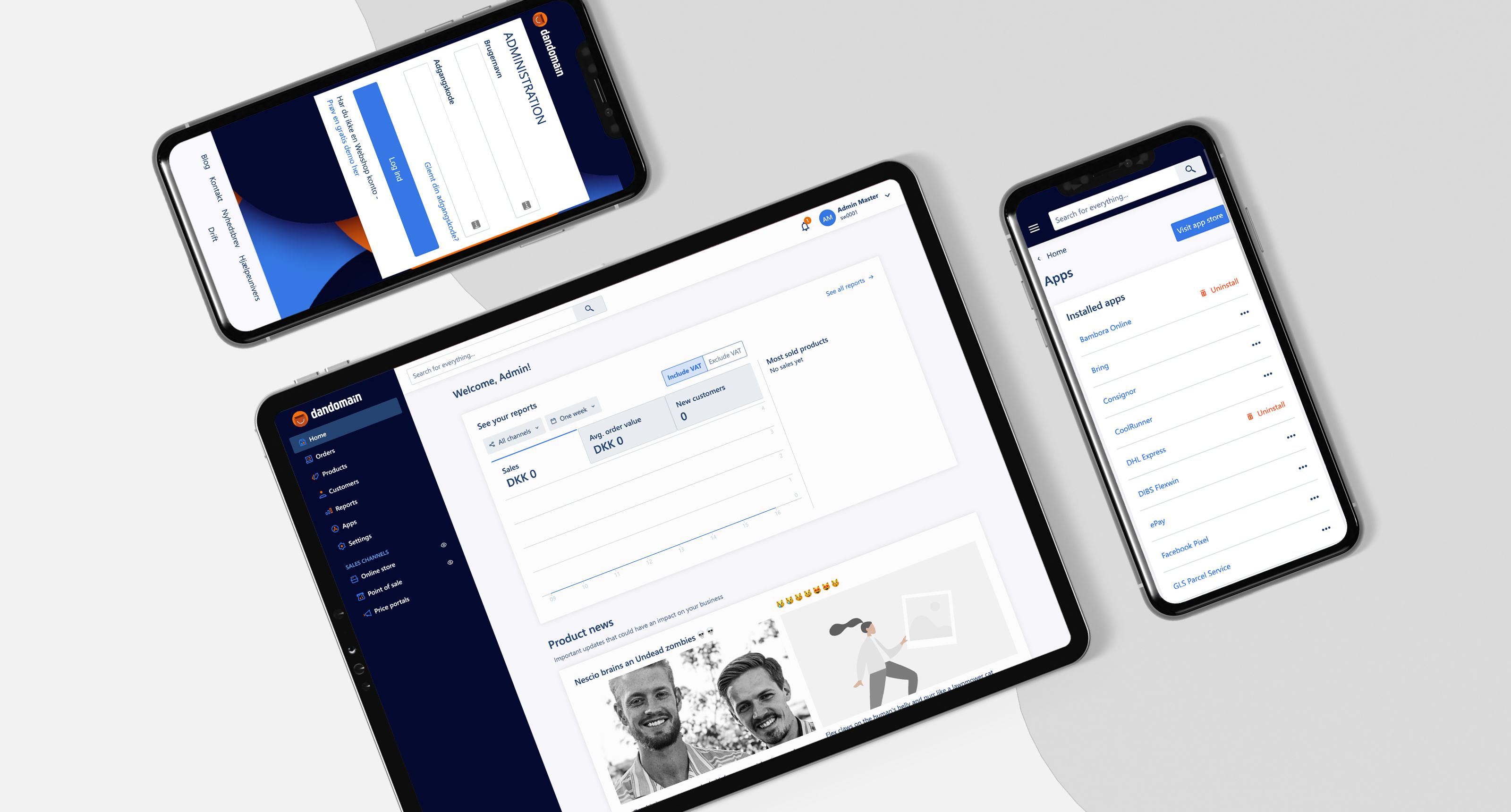 Det nye Dandomain webshopsystem